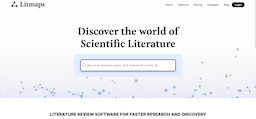 Litmaps - Product Information, AI Technologies, Latest Updates, and Reviews
